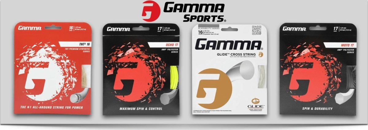 Gamma Tennis Strings | Racquet Point