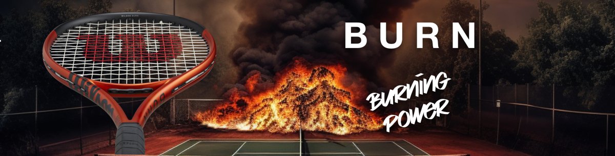 Wilson Burn Tennis Rackets - wilson burn - Racquet Point