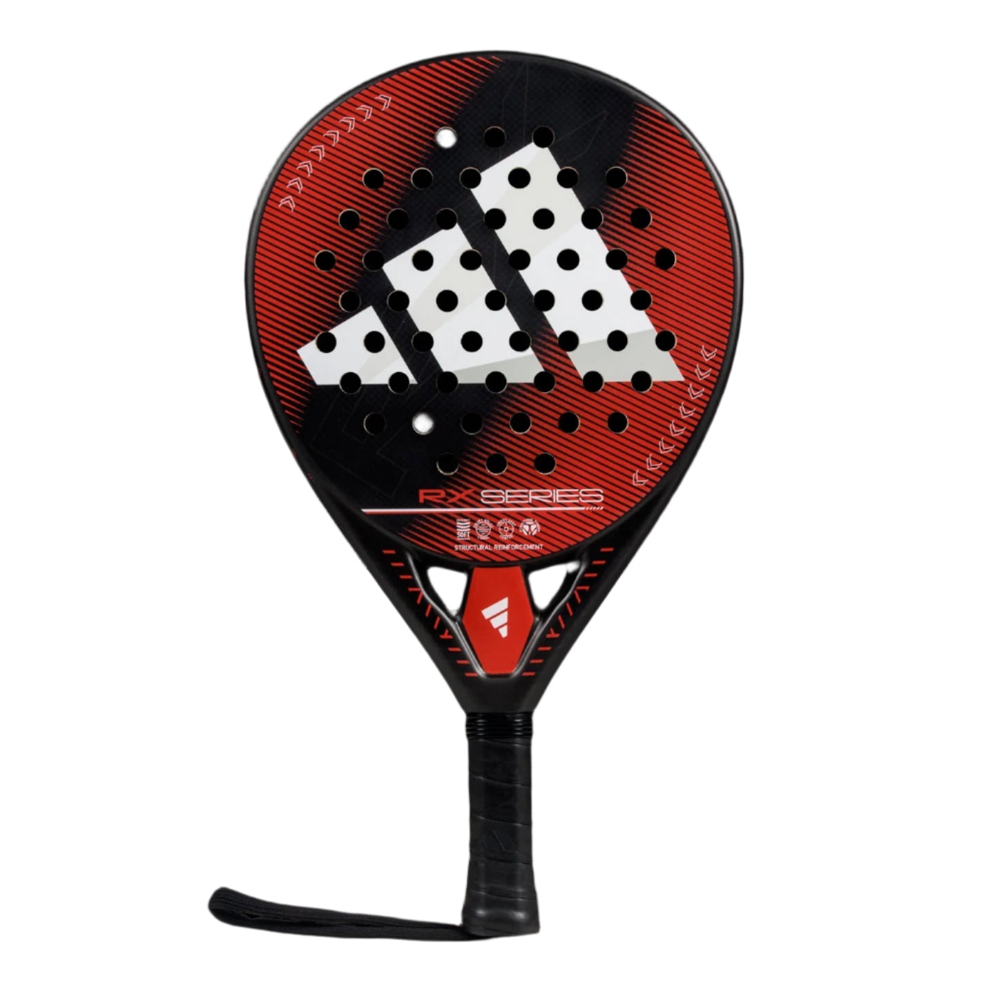 adidas RX Series Red 3.4 Padel Racket - Control & Balance