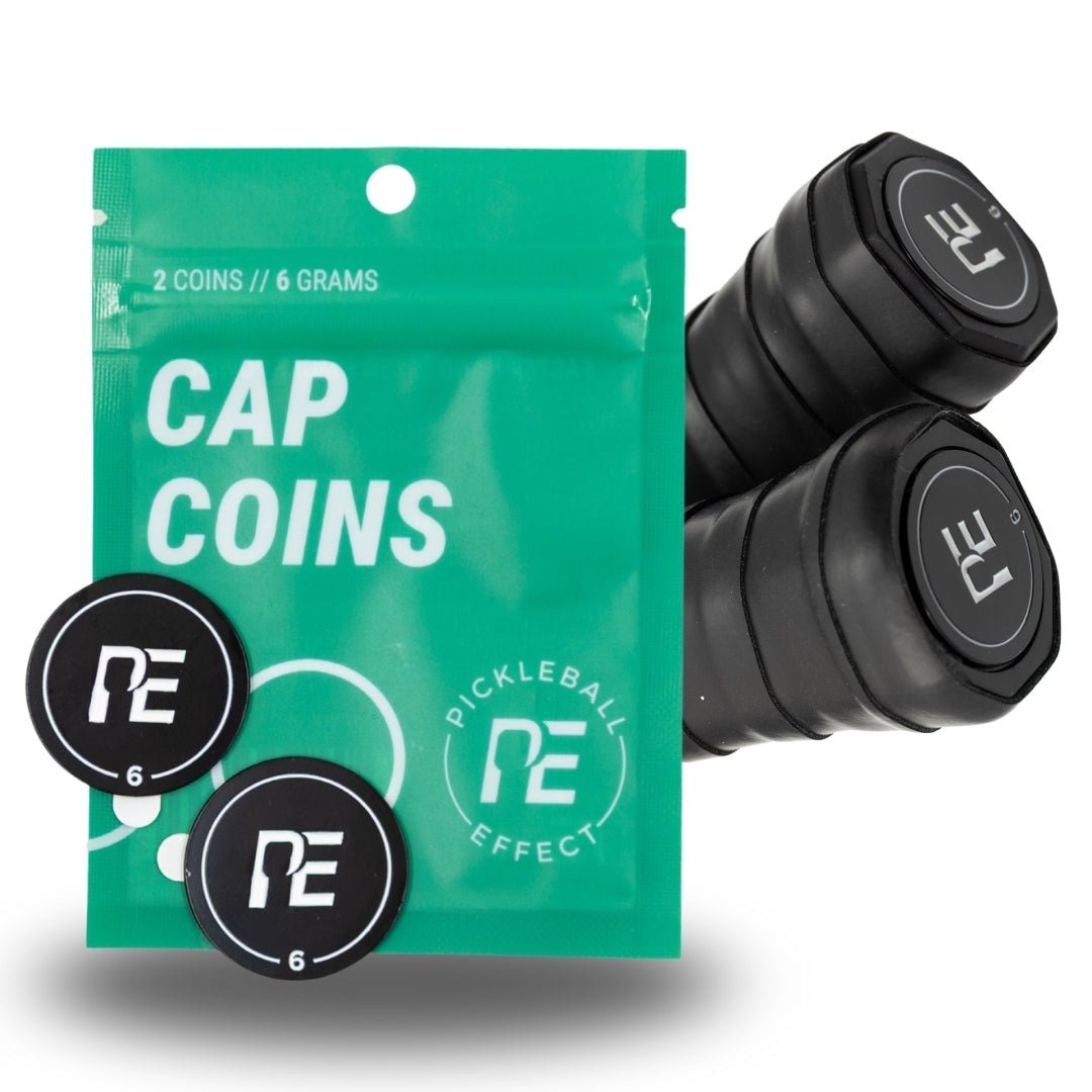 Cap Coins for Pickleball Paddle - 6g, 9g, 12g Balance Weights