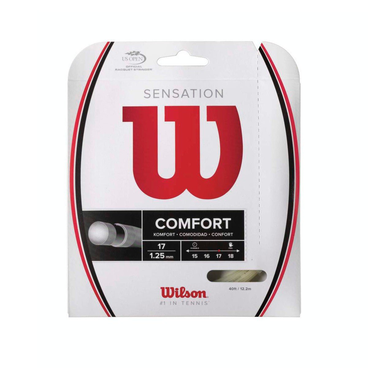 Wilson Sensation 17 Tennis String - Comfort & Playability